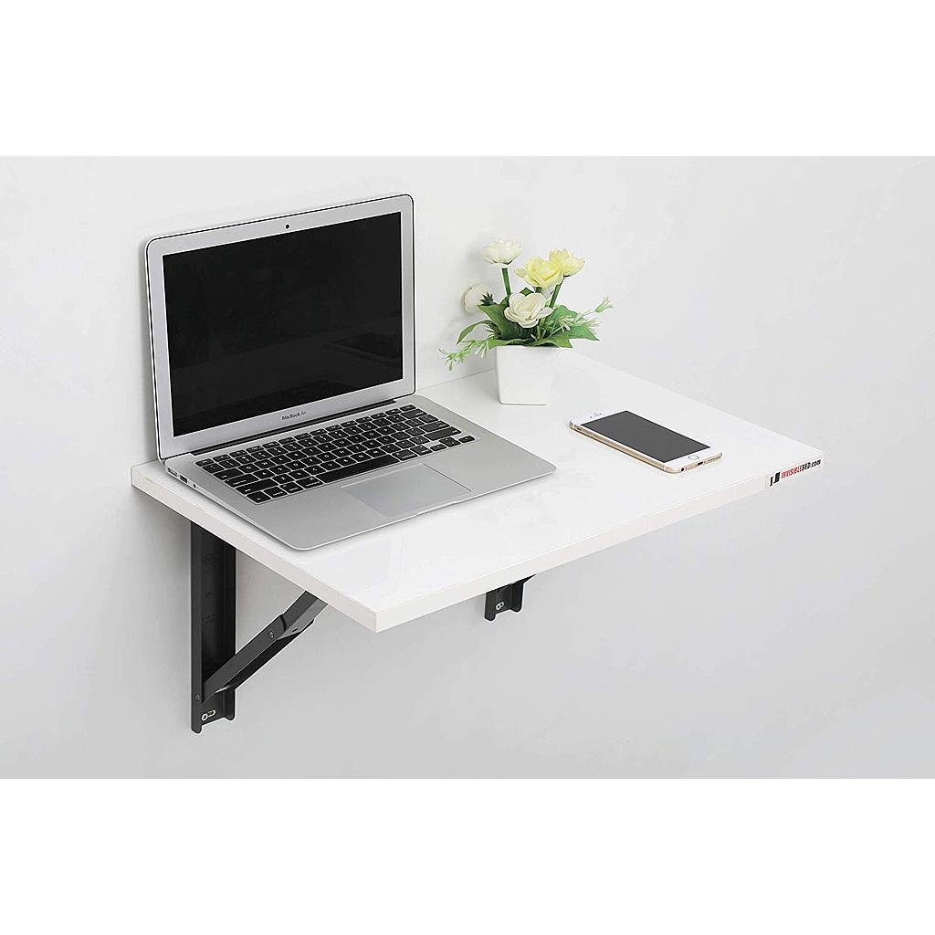 Dubhe Mini Wall-Mounted iDesk - Glossy White(IB26-1) | My Website